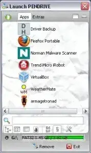 Portable Application Launcher - Start Menu USB Apps