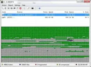 JKDefrag Portable Defragmenting Tool Download