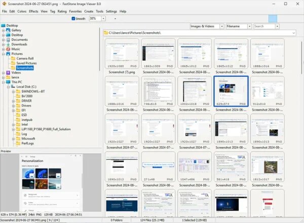 FastStone Portable Image Viewer USB Photo Editing App
