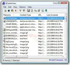 IE Cache View - Internet Explorer Cache Viewer USB Apps
